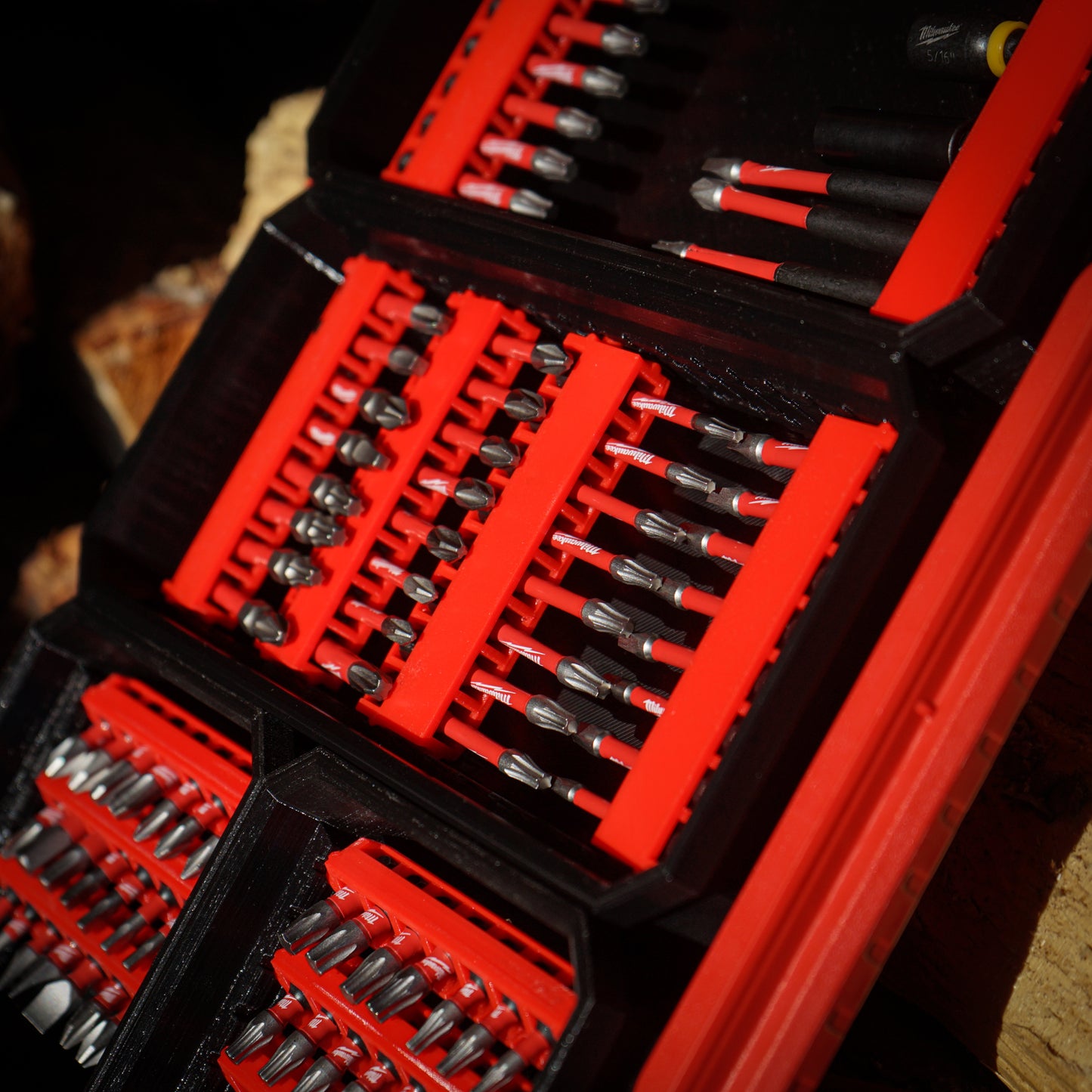 Tall/Long Milwaukee Bit Holder Pack – Mintworx Tools