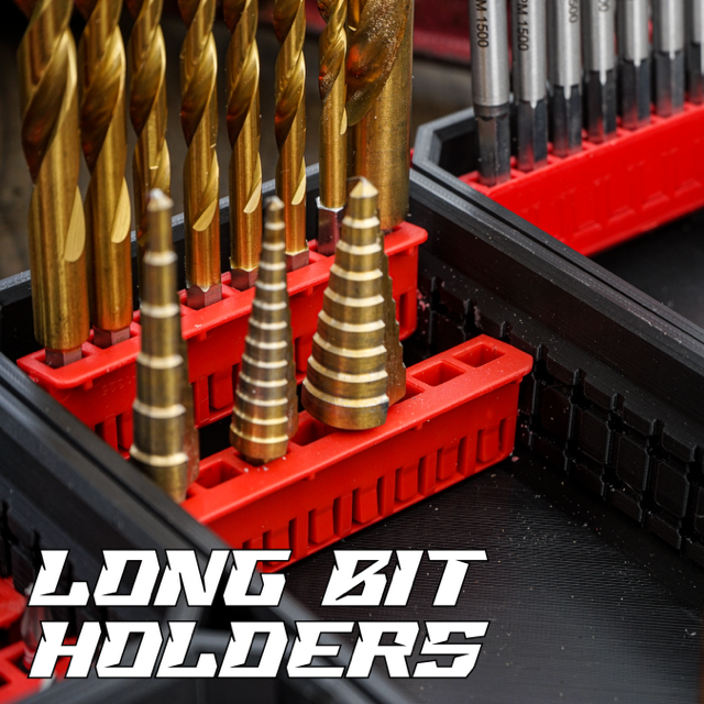 Tall/Long Milwaukee Bit Holder Pack – Mintworx Tools